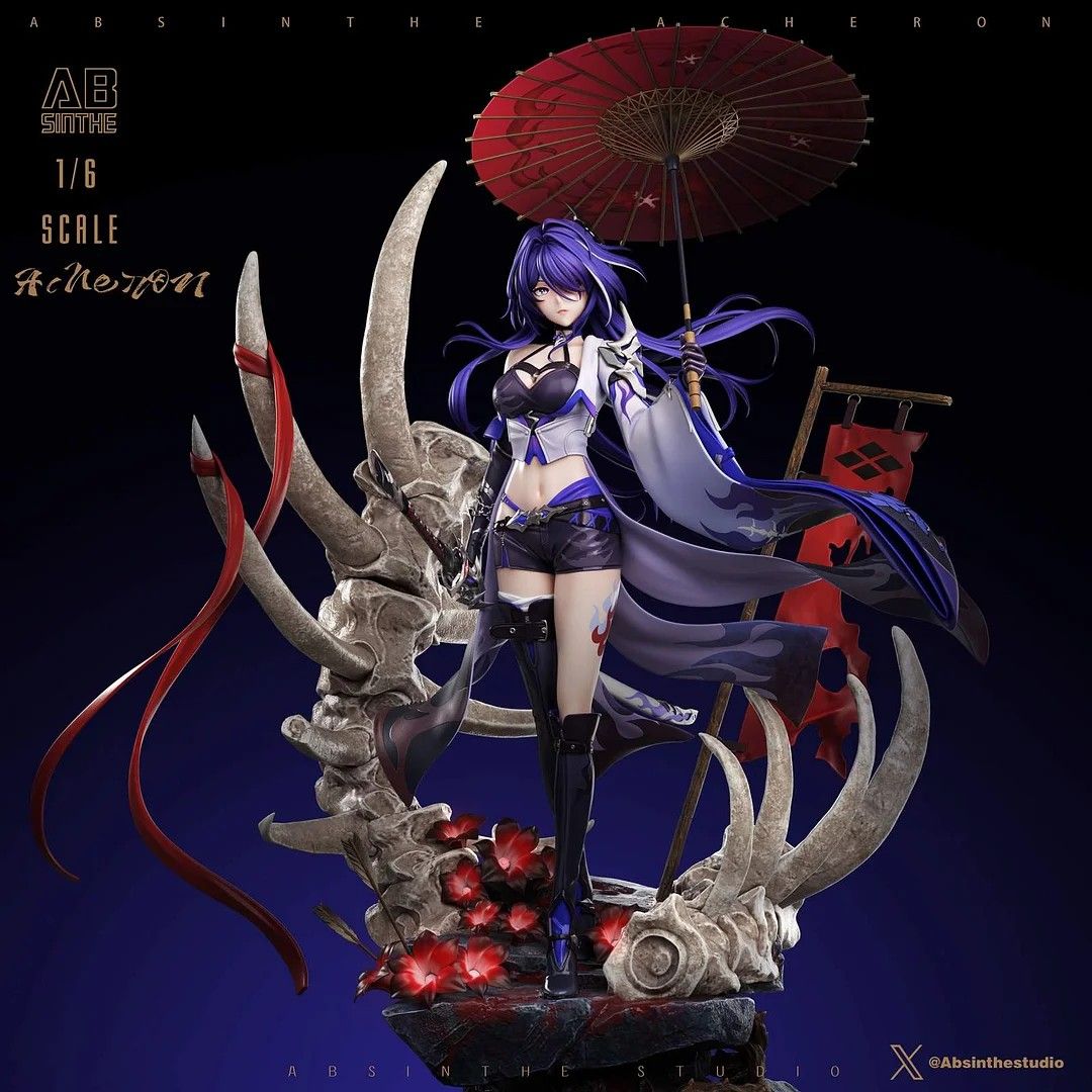 [BNIB] Absinthe Studio - Honkai: Star Rail HSR - Acheron - 1/6 Resin ...