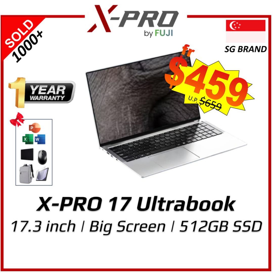 Brand New XPRO 17 Intel i7 - 15.6 Inch - 32GB RAM - Up to 512 GB SSD ...