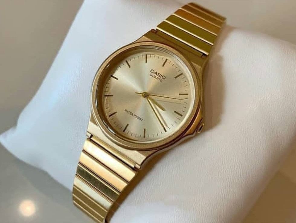 Casio Vintage Style MQ-24G Analog Watch, Men's Fashion, Watches ...