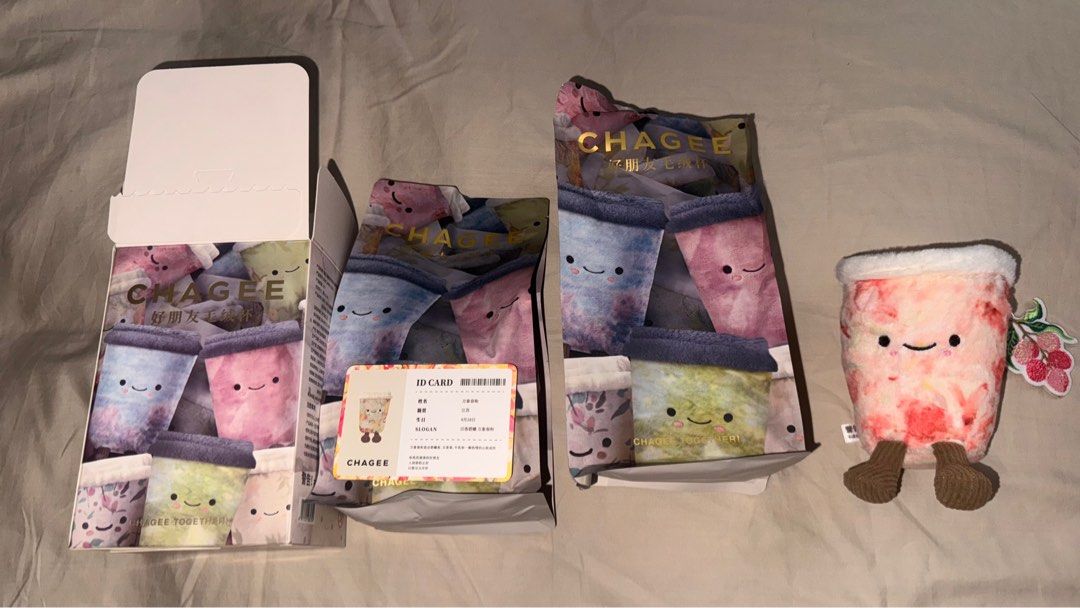 Chagee Plushie blind box, Hobbies & Toys, Toys & Games on Carousell