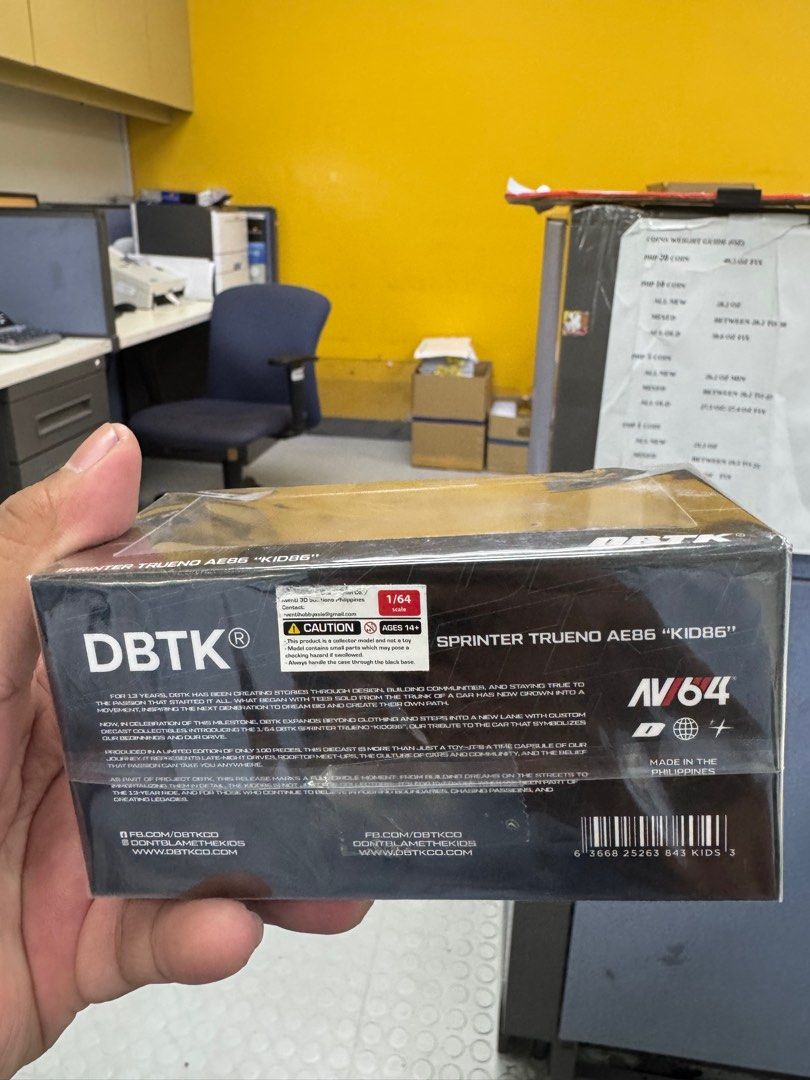 DBTK x INITIAL D COLLAB APEX TRUENO no.89/100, Hobbies & Toys, Toys ...