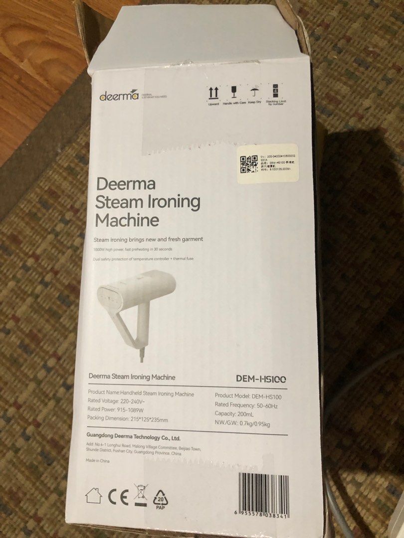 Deerma Steam Iron, TV & Home Appliances, Irons & Steamers on Carousell