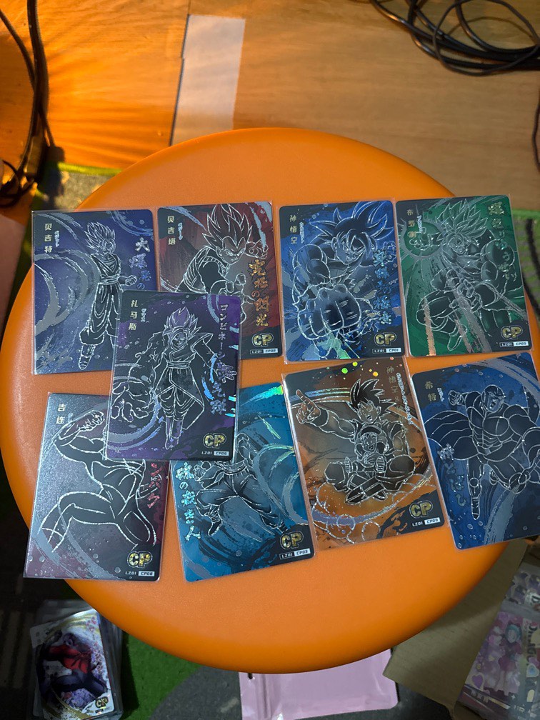 FOR ALL Dragon Ball Z CP Card Collection, Hobbies & Toys, Toys & Games on Carousell