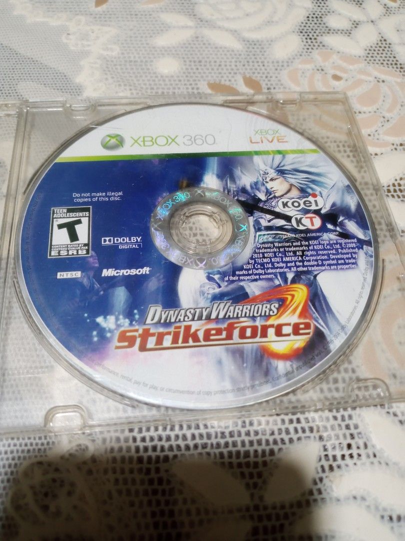 dynasty warriors xbox 360 ntsc, Video Gaming, Video Games, Xbox on Carousell