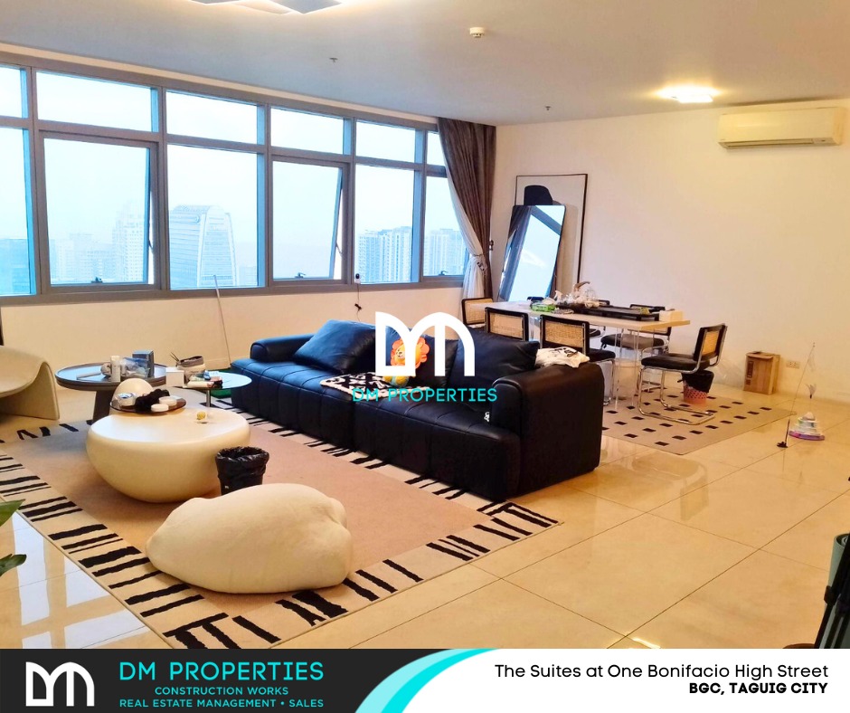 For Sale: 3-Bedroom Condo Unit in The Suites at One Bonifacio High ...