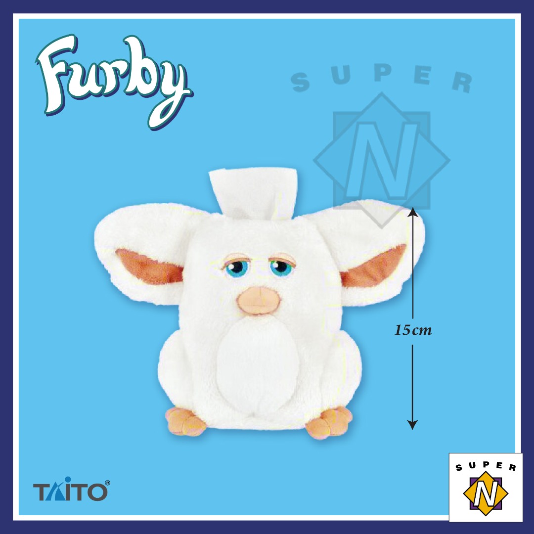 Hasbro - FURBY 2025 - Retro Furby Roll Paper Holder Plush Toy by Taito ...