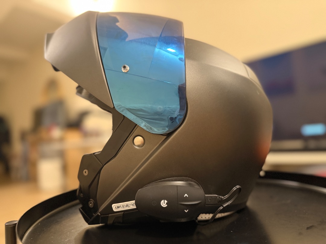 HJC RPHA 90S Helmet + Amp Go 4 Bluetooth Intercom (L), Motorcycles ...
