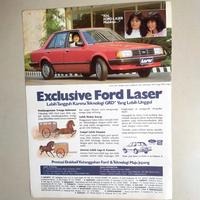 Iklan jadul Mobil Ford Laser - original dari majalah lama thn 1983 ...