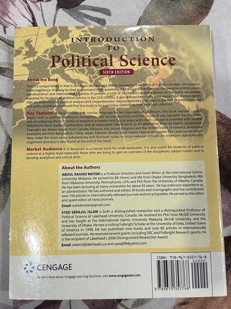 Introduction to Political Science Sixth Edition, Hobbies & Toys, Books ...
