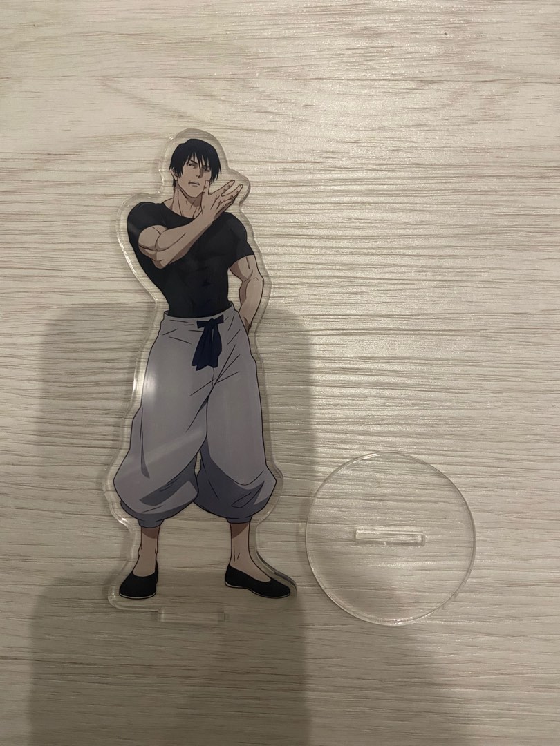 ꒰აjjk toji fushiguro acrylic stand໒꒱ , Hobbies & Toys, Collectibles ...