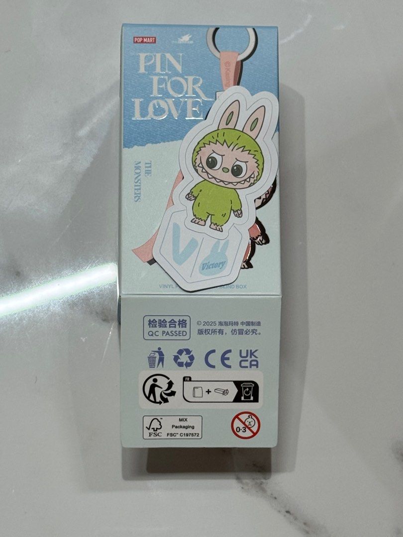 ( V ) Labubu Pin for Love Series, Hobbies & Toys, Toys & Games on Carousell