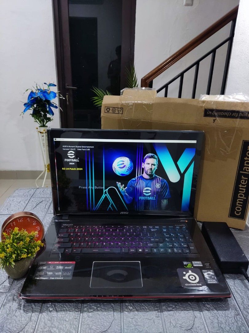 MSI Apache GE70 Core i7 RAM 16GB SSD 512GB dual VGA Nvidia GTX ...