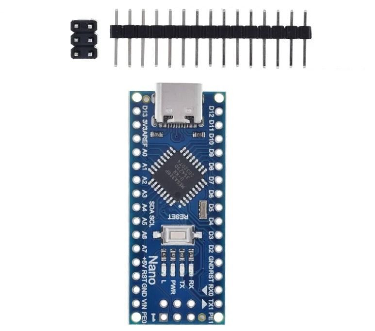 Nano V3.0 開發板 | ATmega328P USB-C (CH340, 未焊接排針) Nano V3.0 Dev Board | ATmega328P USB-C (CH340 ...
