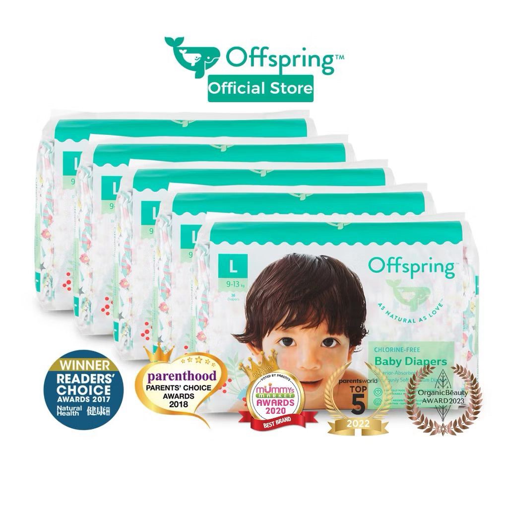 Offspring Diapers Size L Pants, Babies & Kids, Bathing & Changing ...