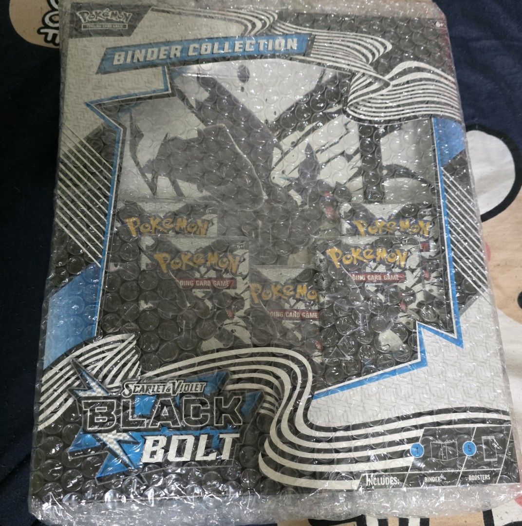Pokemon Black Bolt Binder Collection, Hobbies & Toys, Toys & Games on ...