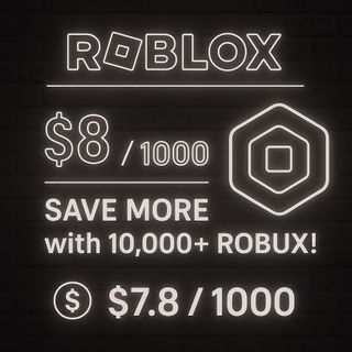 ROBLOX ROBUX $6 per 1000 (check description), Video Gaming, Gaming ...