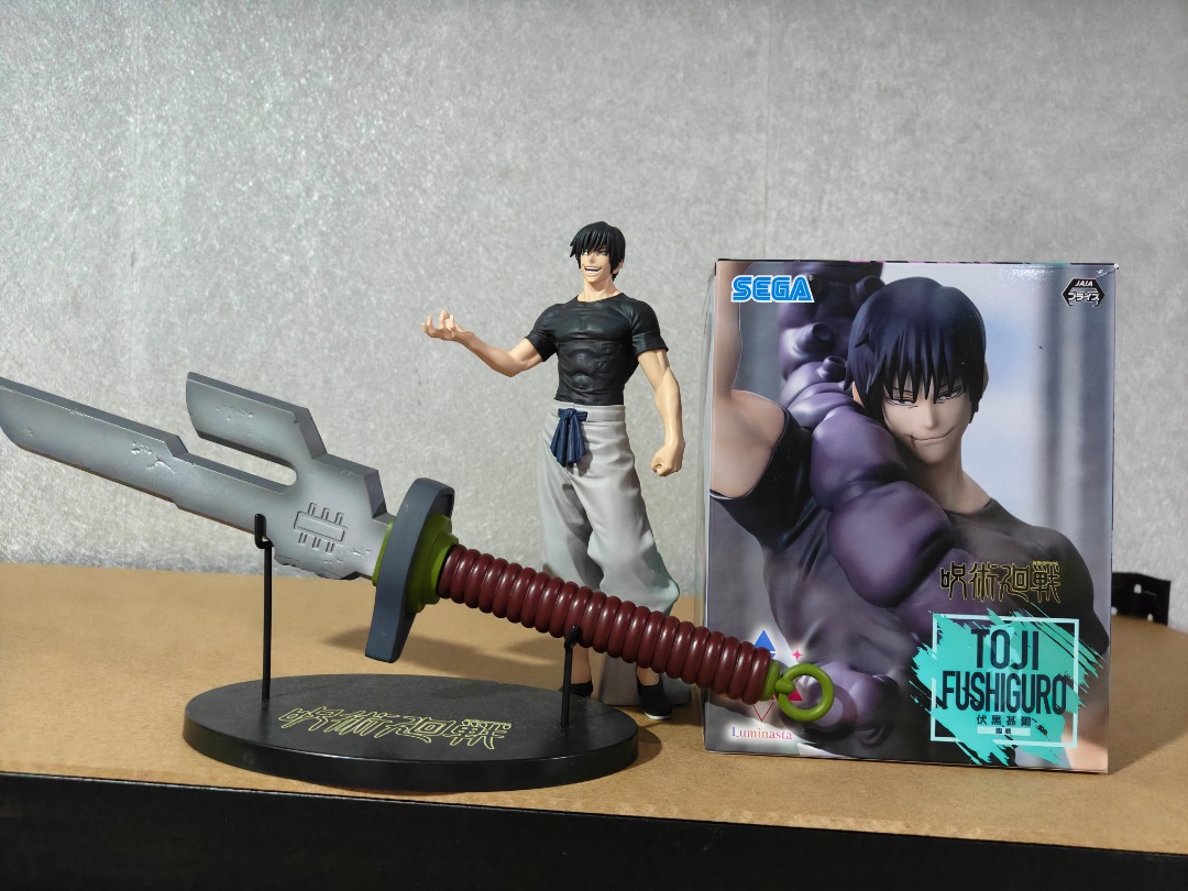 SEGA Jujutsu Kaisen Toji Fushiguro Figure, Hobbies & Toys, Toys & Games ...