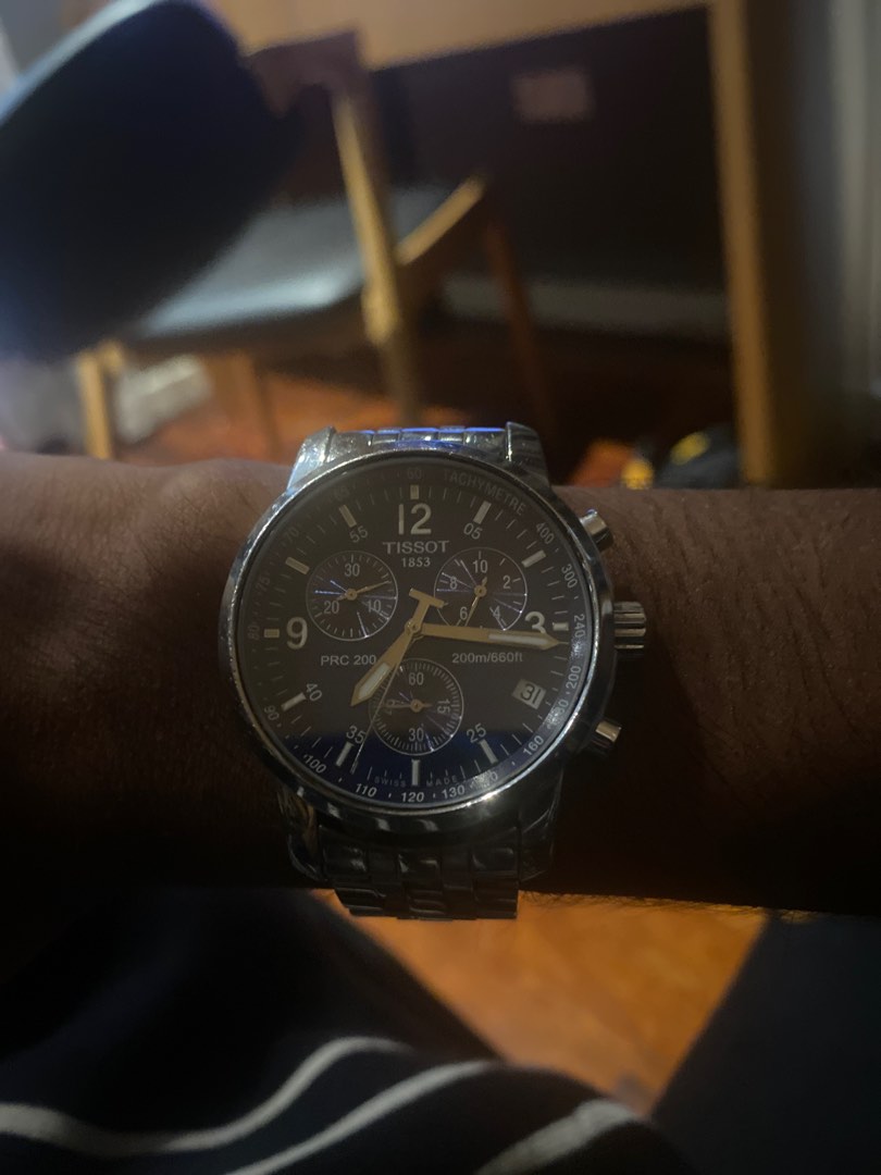 Tissot PRC 200 Chronograph Watch, Men's Fashion, Watches & Accessories ...