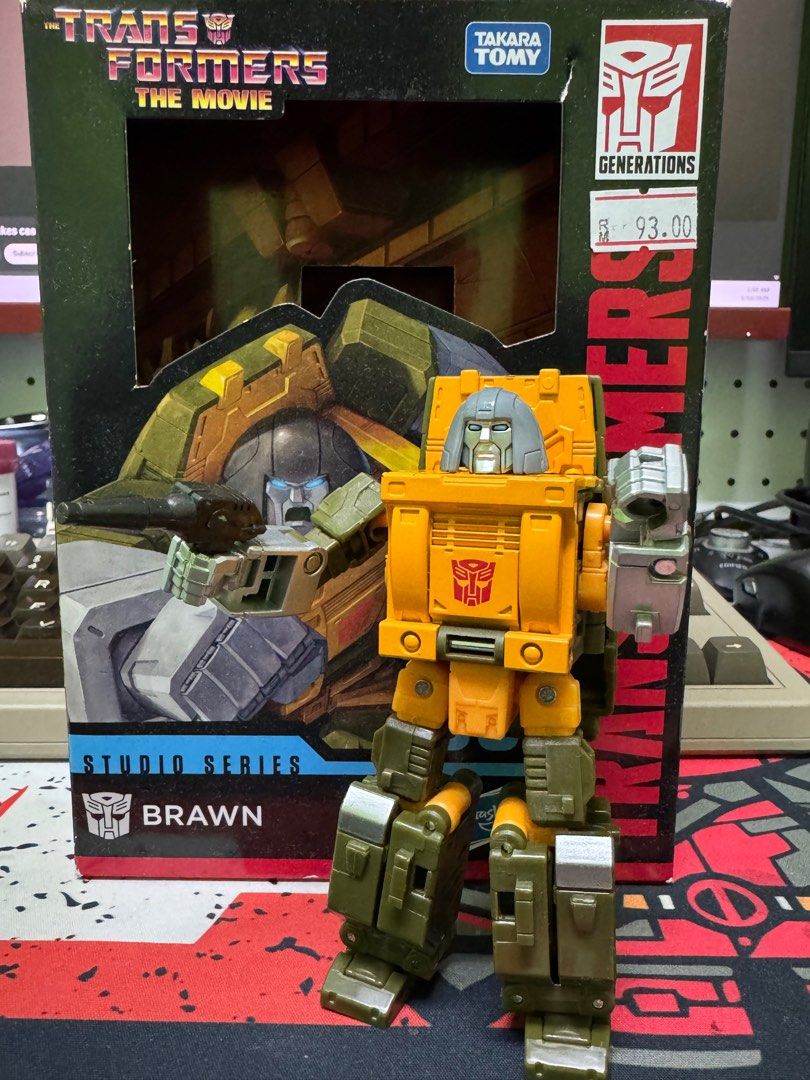 Transformers Studio Series 86 Brawn, Hobbies & Toys, Toys & Games on ...