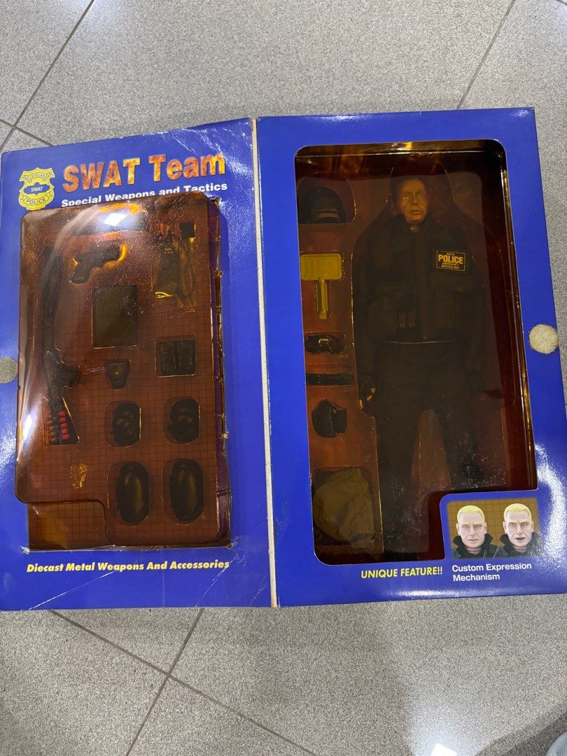 1/6 12 inch Elite Force SWAT Team Action Figure, Hobbies & Toys, Toys ...