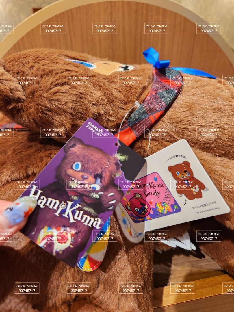 日本正版 2025年 日本正版 公仔 hami-kuma hamikuma 日本usj 日本環球影城代購 環球影城hami-kuma 恐怖熊 ...