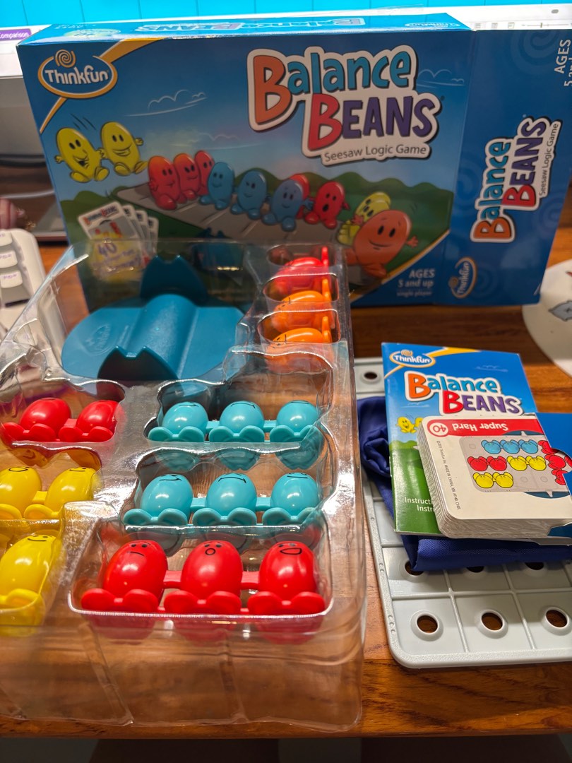 豆豆蹺蹺板 桌遊 Balance Beans, 書籍、休閒與玩具, 玩具、公仔、桌遊在旋轉拍賣