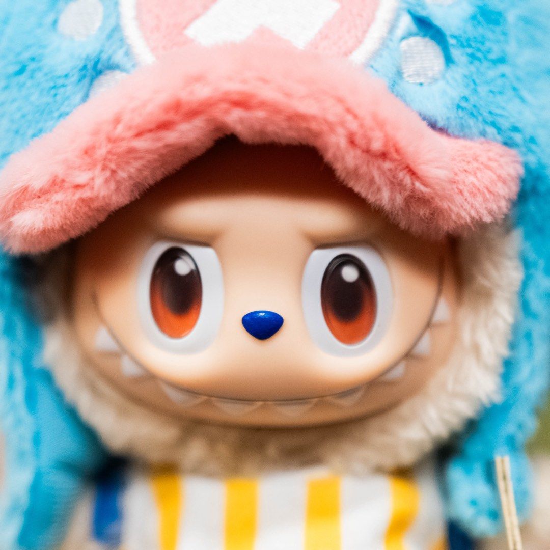 🦌 One Piece Chopper Labubu V1 Macaron Soy Milk (1/1 Unique), Hobbies ...