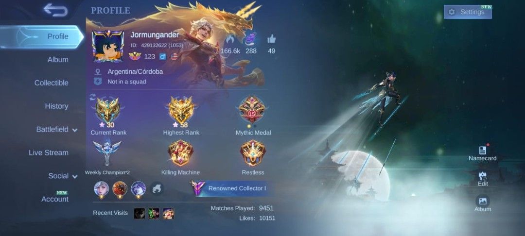 🔸 Legend: Saber 🔸 Abyss: Leomord 🔸 Collector: Ling, Gusion, Natalia 🔸 Aspirants: Ruby 🔸 Prime ...