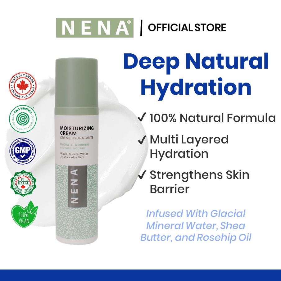 NENA Deep Hydration Moisturising Cream 40g – Hydrating, Nourishing ...
