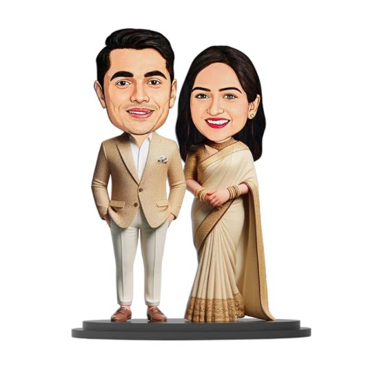 Abra’s gifting wood avatar studio personalized wedding gift, Hobbies ...