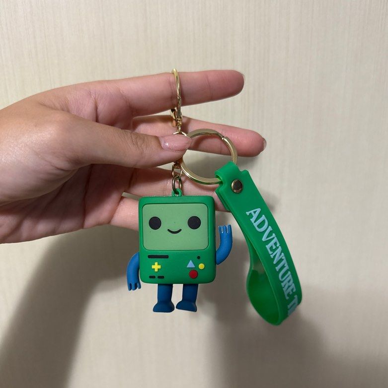 Adventure Time BMO Keychain, Hobbies & Toys, Toys & Games on Carousell