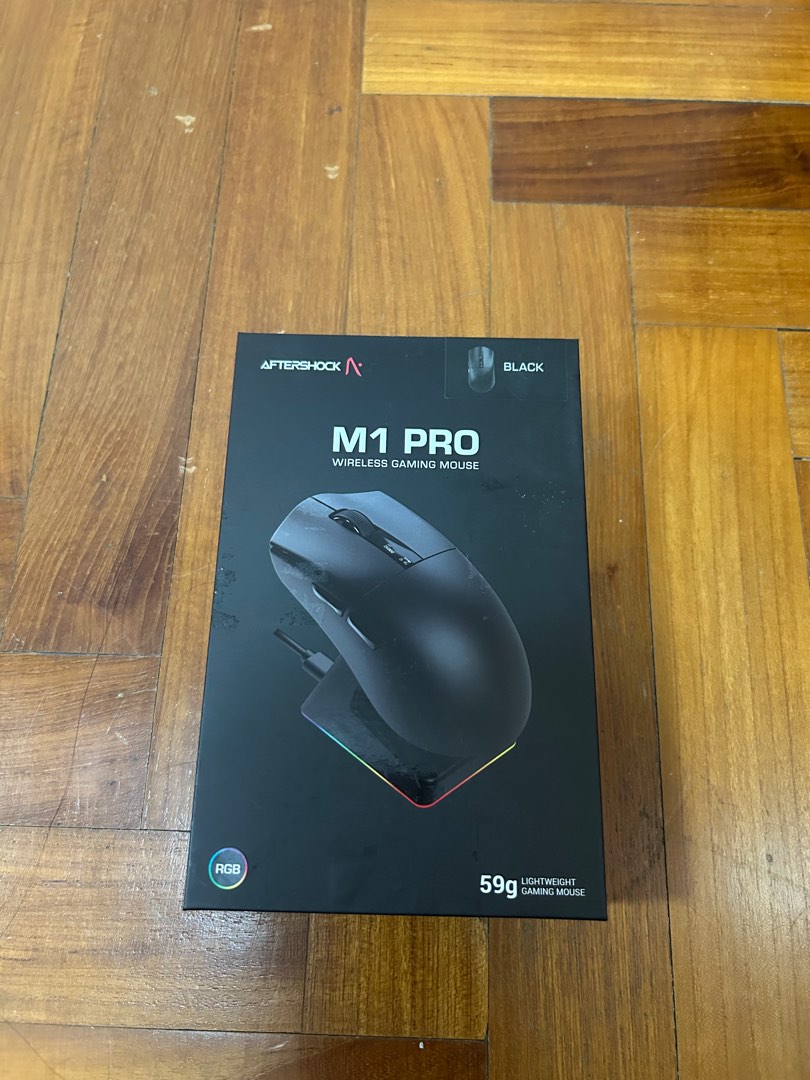 Aftershock M1 Pro Wireless Gaming Mouse - Black, Computers & Tech ...