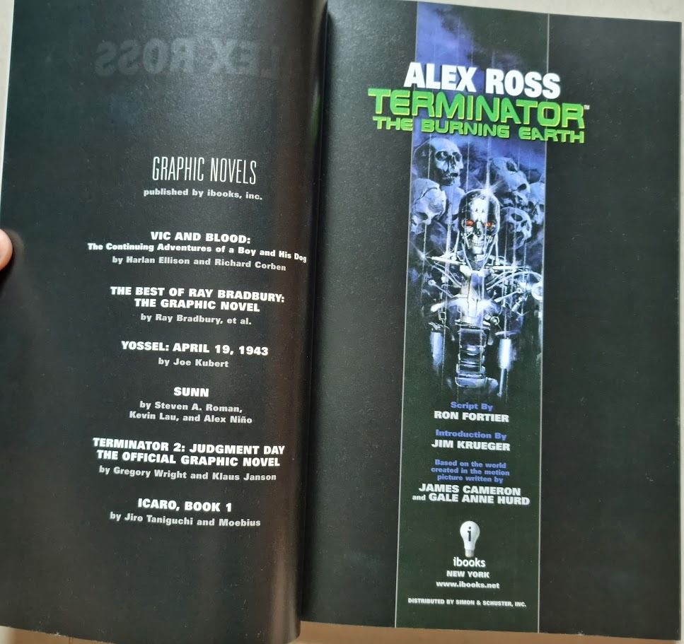ALEX ROSS: TERMINATOR The Burning Earth, Hobbies & Toys, Books ...