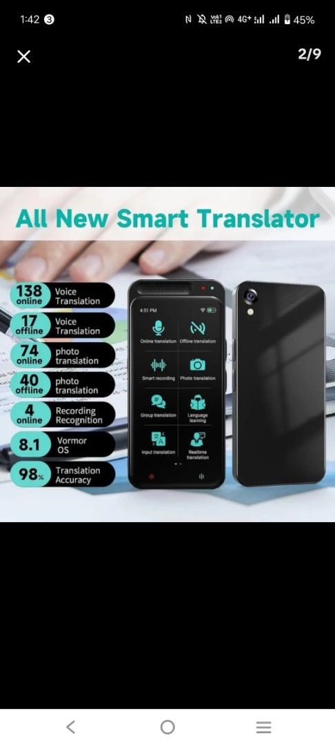 All New AI Smart Translator - A10, Mobile Phones & Gadgets, Other ...