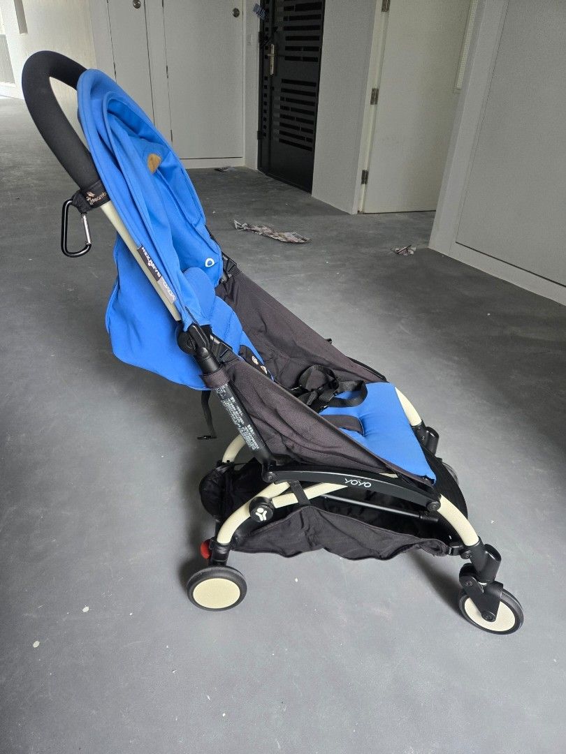 BabyZen yoyo Blue Stroller Seat and Sun Canopy, Babies & Kids, Going ...