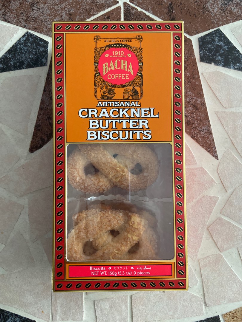 Bacha Coffee Cracknel Butter Biscuits, Food & Drinks, Packaged ...
