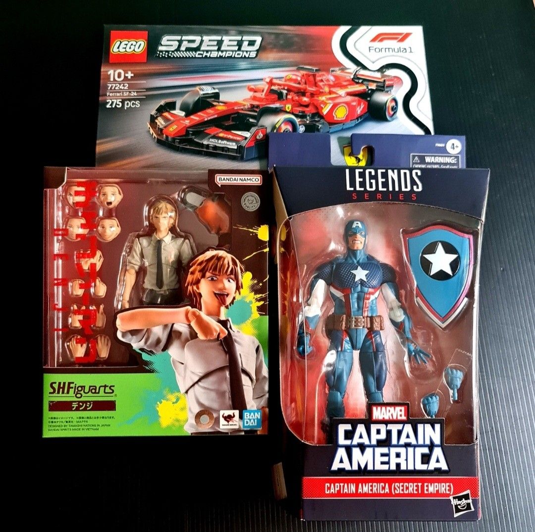 Bandai S.H.Figuarts Chainsaw Man Denji SHFiguarts SHF, Lego Formula 1 ...