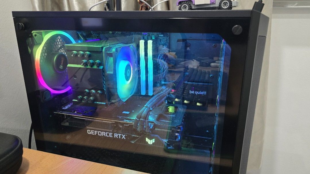 Be Quiet! Gaming PC - TUF Gaming RTX 3080 12G, 1TB Samsung SSD + 4TB ...