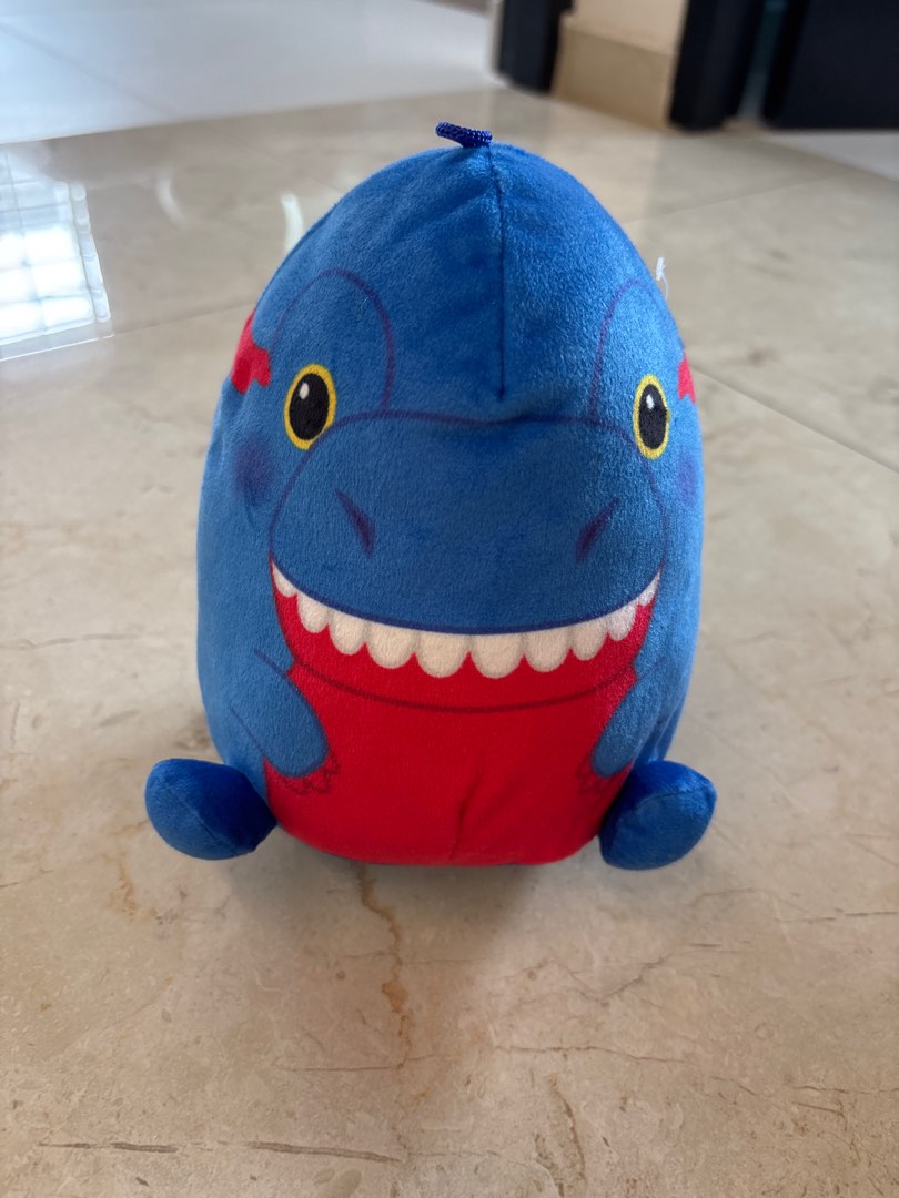 Blue Monster Plush Toy, Hobbies & Toys, Toys & Games on Carousell