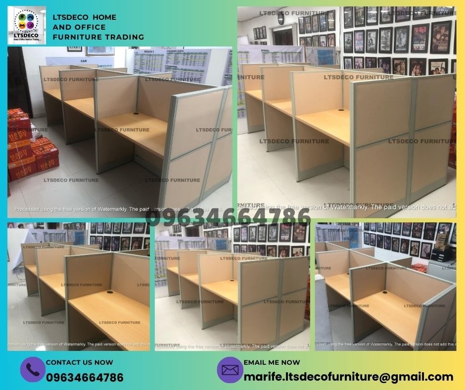 BPO SYSTEM WORKSTATION TABLE DESK OFFICE PARTITION FURNITURES ...
