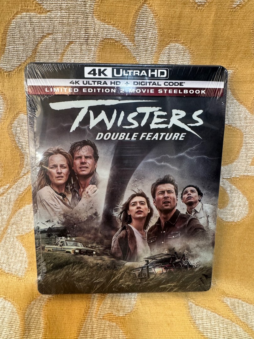 Brand New Sealed Twisters Double Feature 4K Limited Edition 2-Movie ...