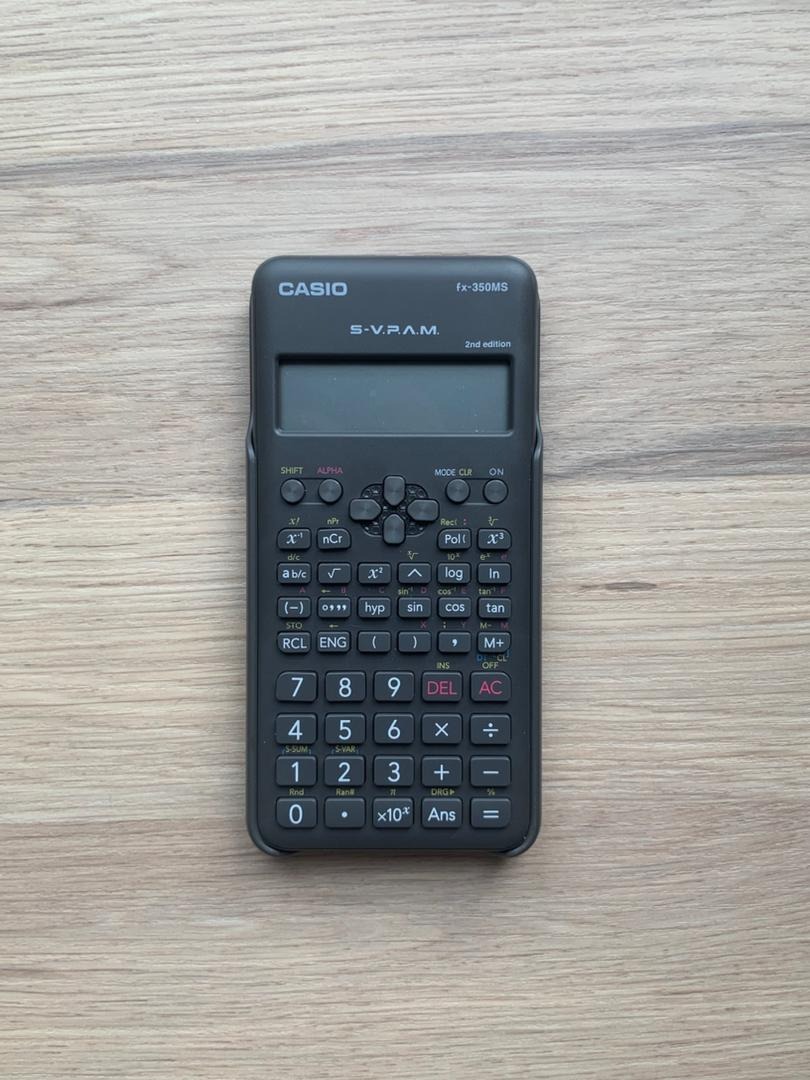 CASIO fx-350MS Calculator, Computers & Tech, Office & Business ...