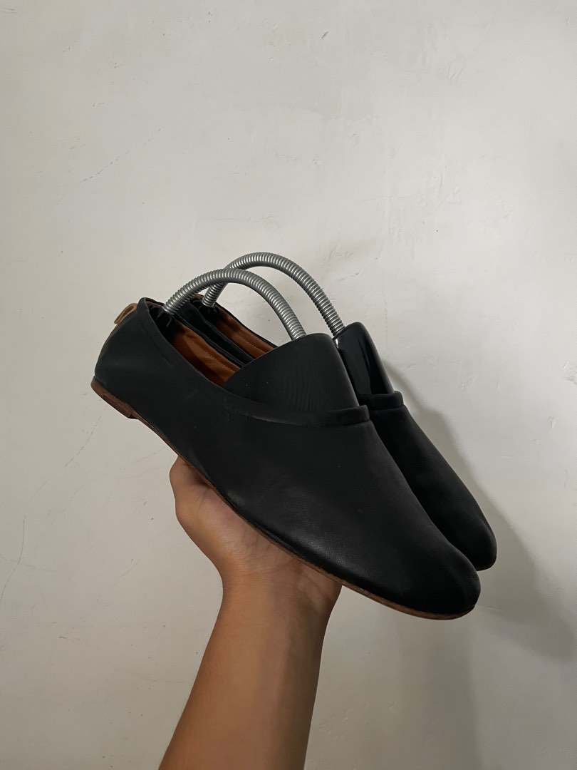 Celine Leather Ballerina Flats Black, Luxury, Sneakers & Footwear on ...