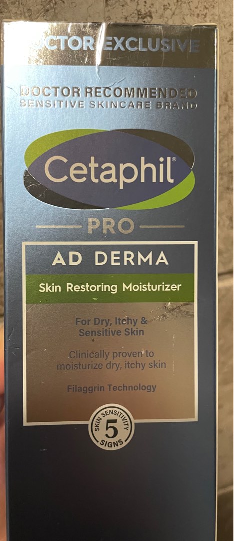 Cetaphil pro ad derma Skin Restoring Moisturizer, 美容＆個人護理, 沐浴＆身體護理, 沐浴及 ...