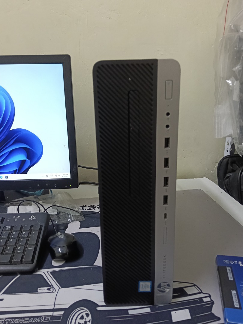 Cheap HP i7 Win 11 32GB PC Set, Computers & Tech, Desktops on Carousell