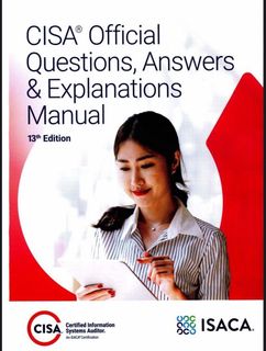 CISA Official Review Manual 28th Edition, 興趣及遊戲, 書本 & 文具, 教科書 - Carousell