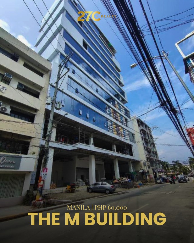 Commercial Spaces at The M Building, Malate Koreatown for Lease ...