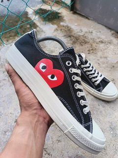 Converse X CDG, Men's Fashion, Footwear, Sneakers on Carousell