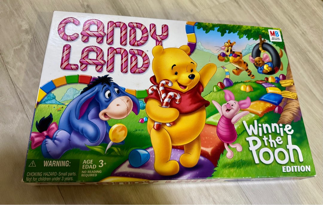 Disney Winnie the Pooh Candy Land Board Game, Hobbies & Toys, Toys ...