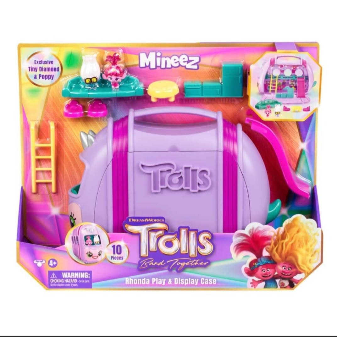 DreamWorks《Trolls 魔髮精靈》RHONDA 場景組, 書籍、休閒與玩具, 玩具、公仔、桌遊在旋轉拍賣